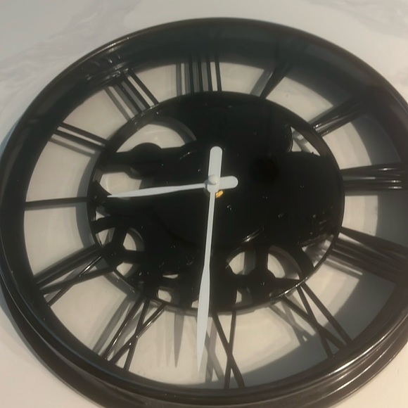 Wall Decor | Black Clock Wall Art | Poshmark